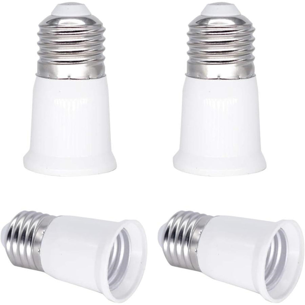 億兆堂 口金延長アダプター E26→E26 変換ソケット 約3cm延長する 電球延長ソケット E26電球ソケット 延長ソケット 難燃性材料 – 億兆堂電気専門店